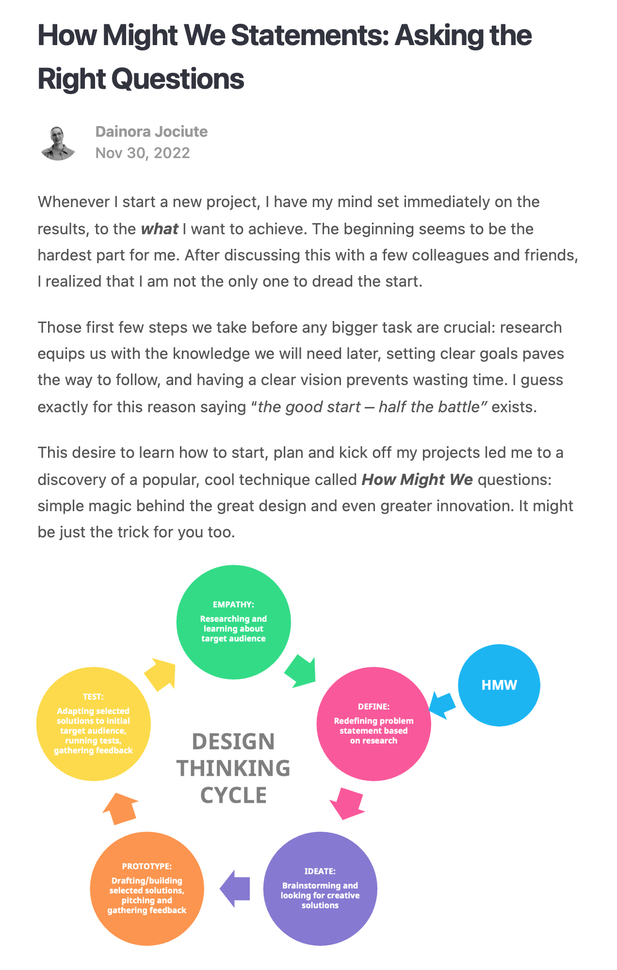 如何用 HMW 打開設計的空間跟方向感 - Handy UX